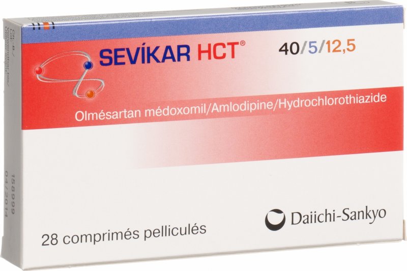 Sevikar HCT Filmtabletten 40/5/12.5 Mg 28 Stück in der Adler Apotheke
