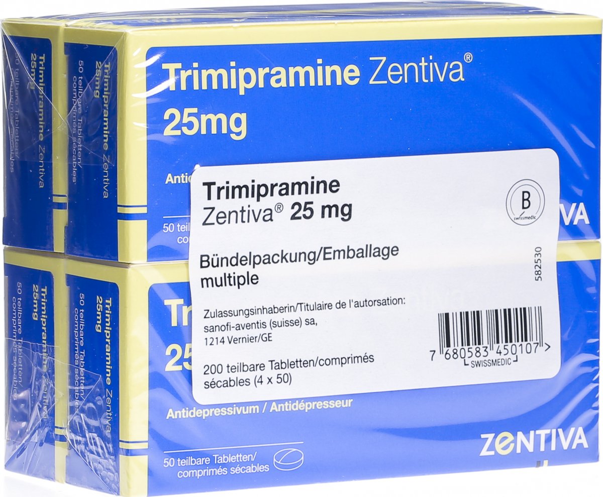 Trimipramine Zentiva Tabletten 25mg 200 Stück in der Adler Apotheke
