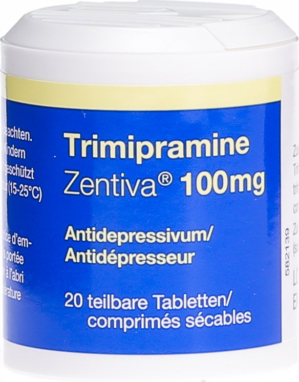 Trimipramine Zentiva Tabletten 100mg 20 Stück in der Adler Apotheke