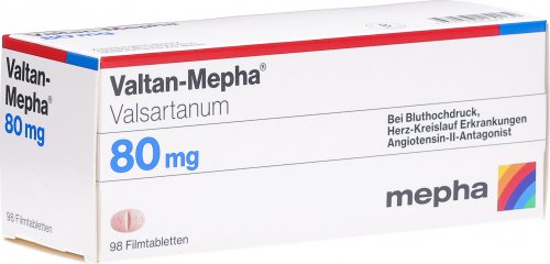 Valtan Mepha Filmtabletten 80mg 98 Stück in der Adler Apotheke