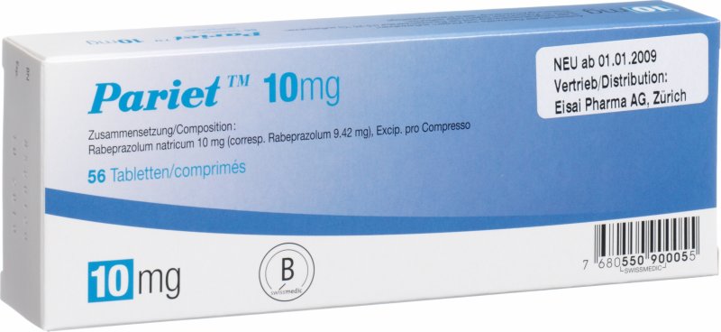 Pariet Filmtabletten 10mg 56 Stück in der Adler Apotheke