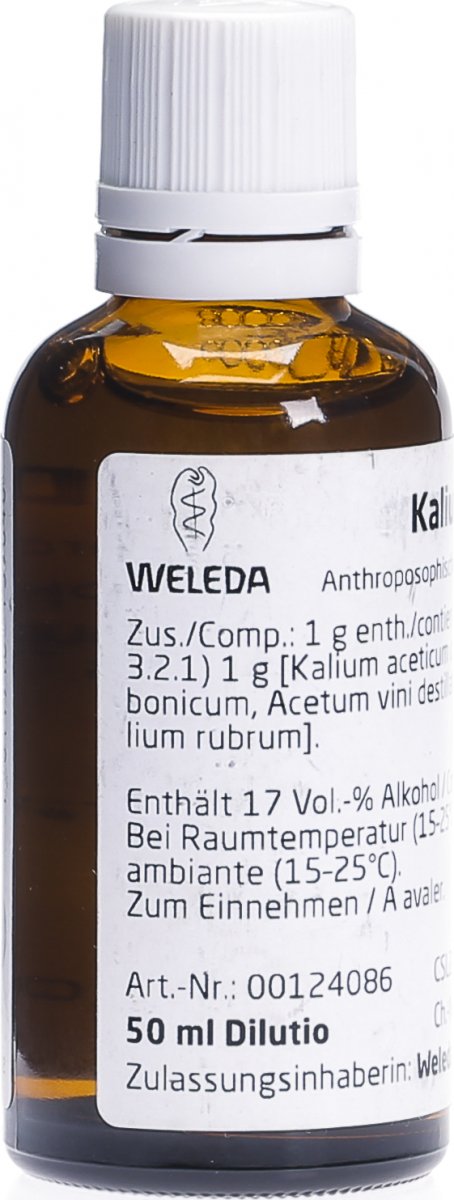 Weleda Kalium Aceticum Comp Dil D 6 50ml in der Adler Apotheke