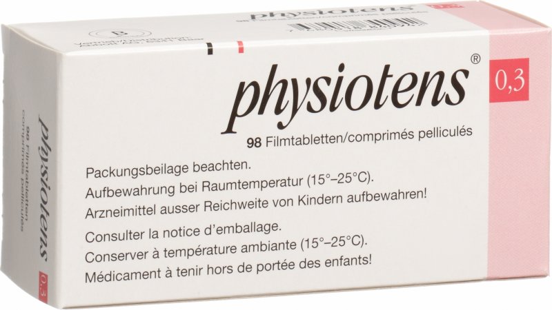 Physiotens 0.3 Tabletten 0.3mg 98 Stück in der Adler Apotheke