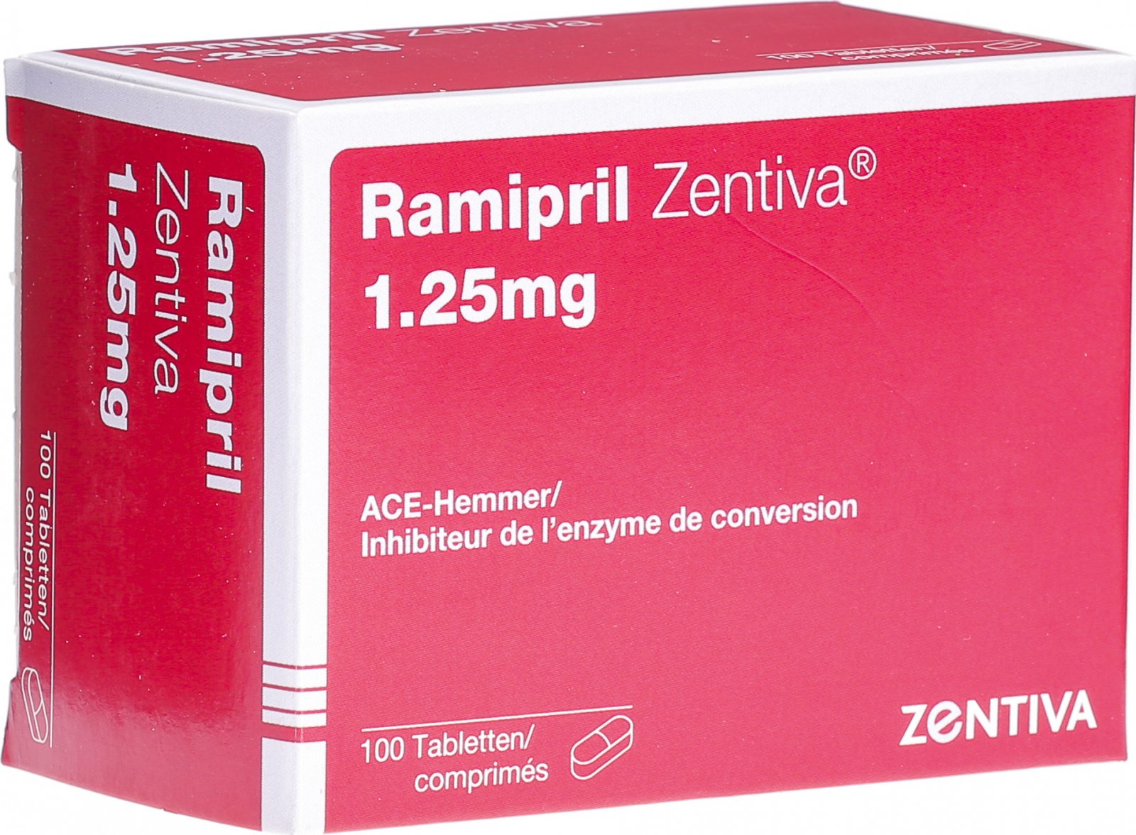 Ramipril Zentiva Tabletten 1.25mg 100 Stück in der Adler Apotheke