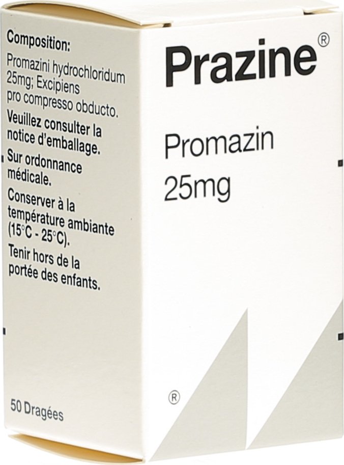 Prazine Dragees 25mg 50 Stück in der Adler Apotheke