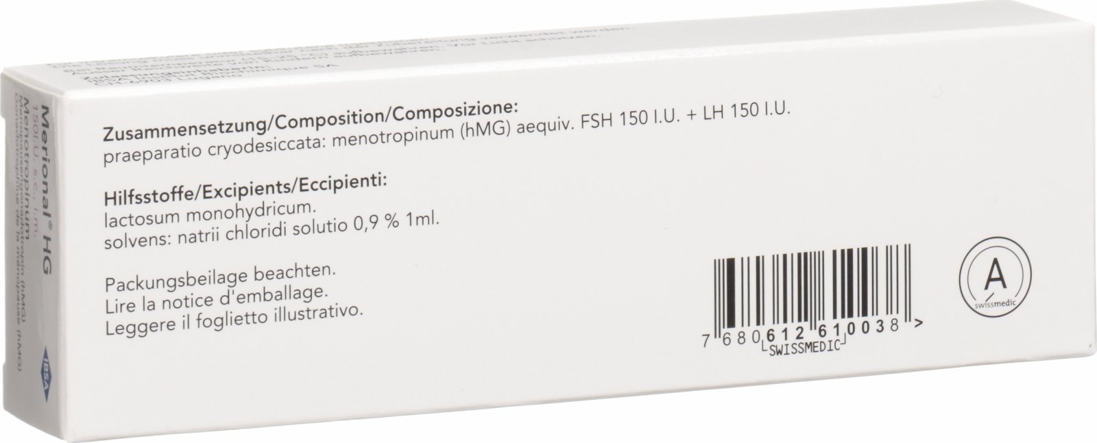 Merional Hg 150 E C Solv Fertigspritze in der Adler Apotheke