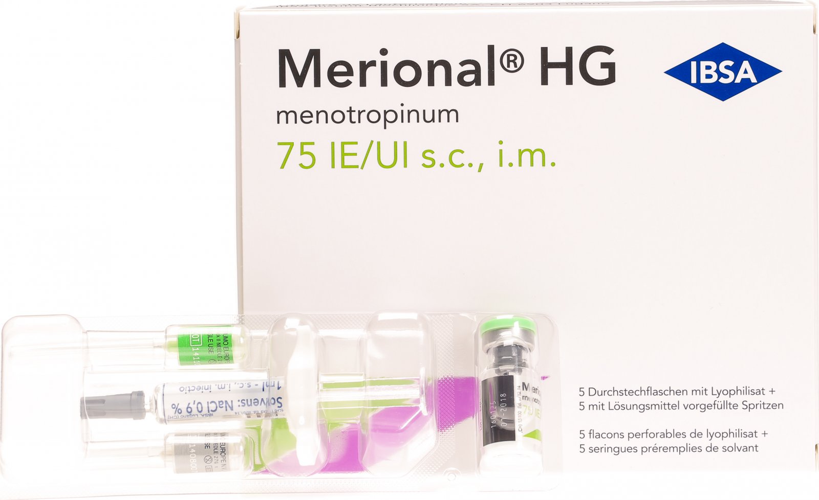 Merional Hg 75 E C Solv Fertigspritzen 10 Stück in der Adler Apotheke