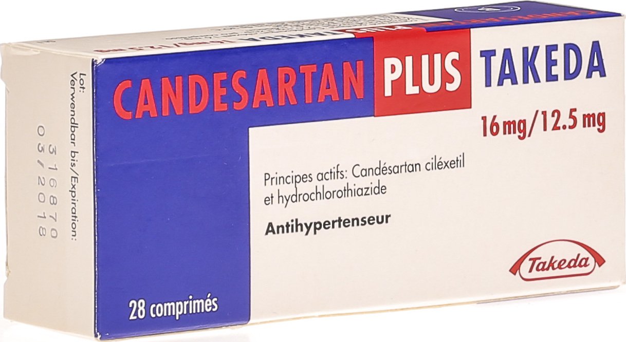 Candesartan Plus Takeda Tabletten 16/12.5mg 28 Stück in der Adler Apotheke