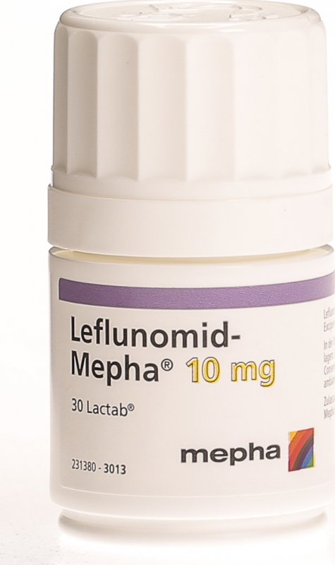 Leflunomid Mepha Lactabs 10mg 30 Stück in der Adler Apotheke