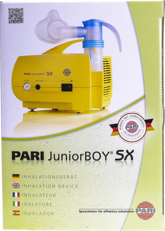 Pari Juniorboy Sx Inhalationsgerät mit Vernebler in der Adler Apotheke