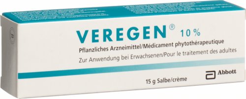 Veregen Salbe 10% 15g in der Adler Apotheke