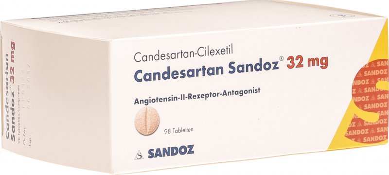 Candesartan Sandoz Tabletten 32mg 98 Stück in der Adler Apotheke