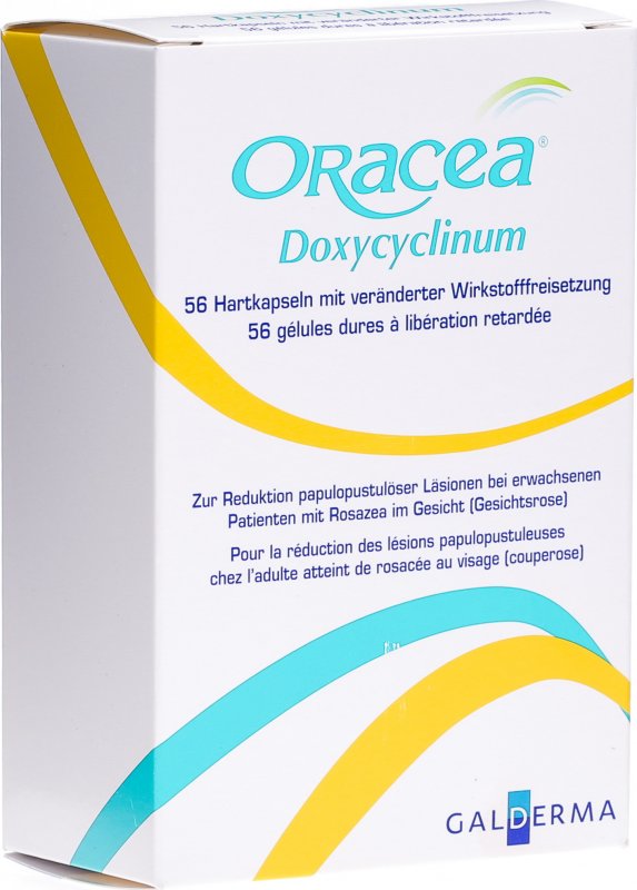 Oracea Kapseln 40mg 56 Stück in der Adler Apotheke