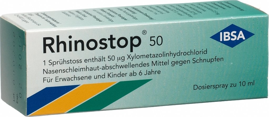 Rhinostop Dosierspray 50mcg 10ml in der Adler Apotheke