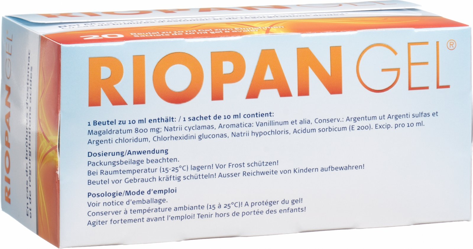 Riopan Gel 20 Beutel in der Adler Apotheke