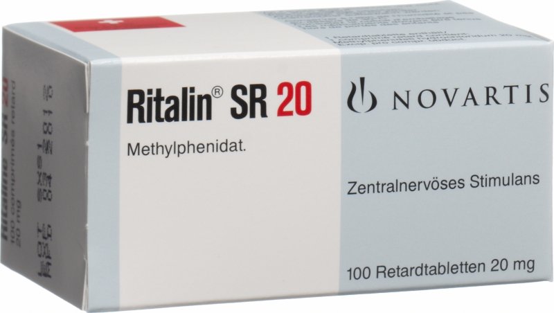 Ritalin Sr Retard Tabletten 20mg 100 Stück in der Adler Apotheke