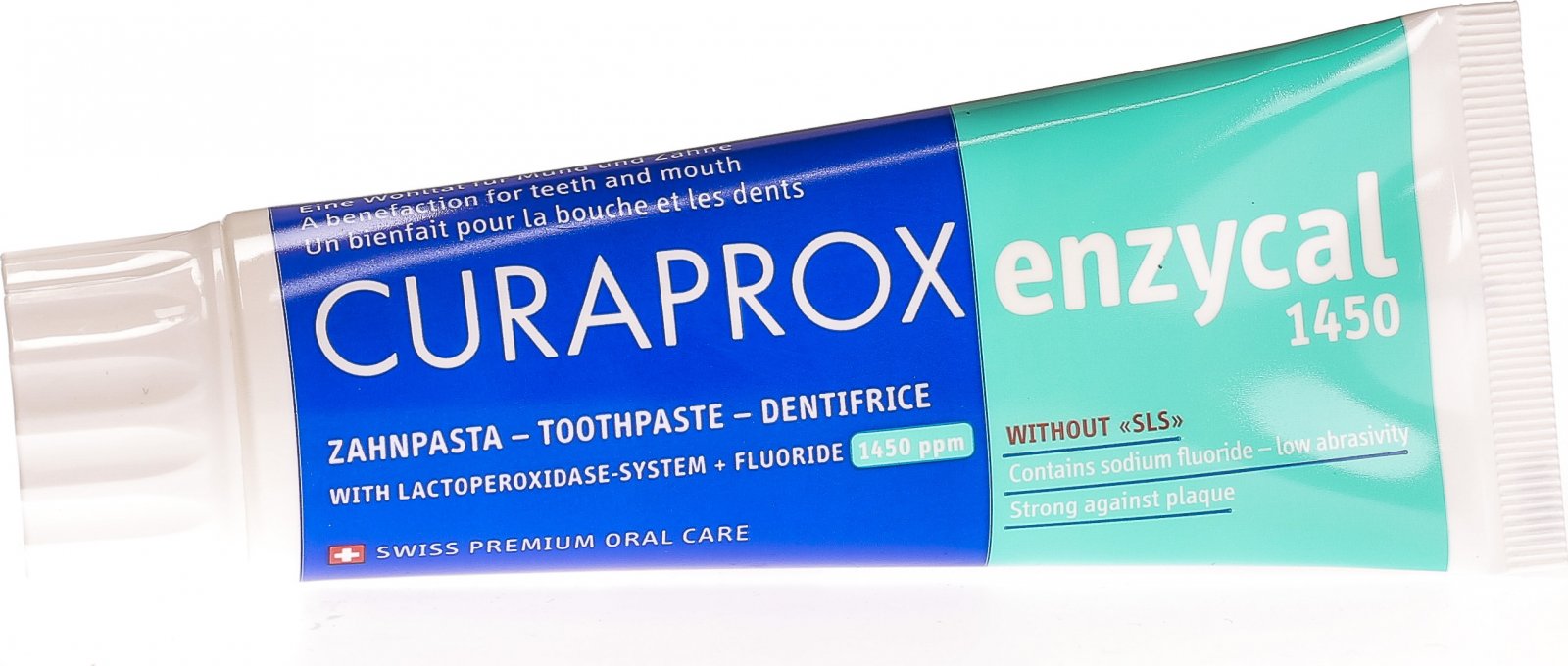 Curaprox Enzycal 1450 Zahnpasta 75ml in der Adler Apotheke