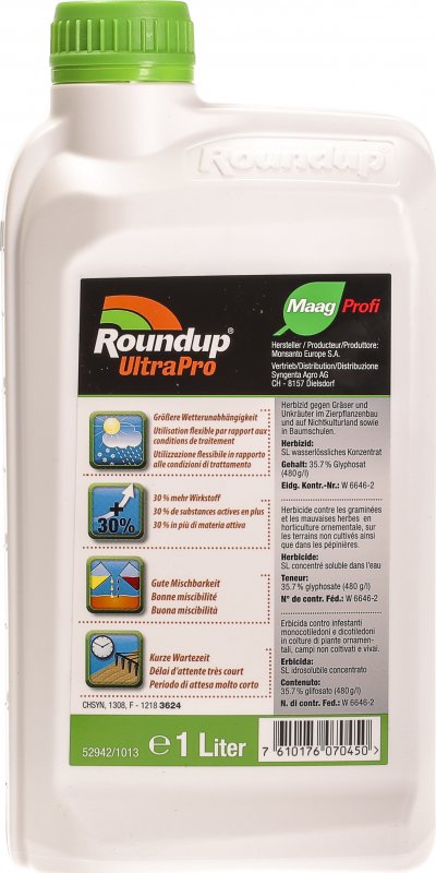 Roundup Ultrapro 1L in der Adler Apotheke