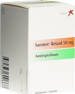 Saroten Retard Kapseln 50mg 100 Stück in der Adler Apotheke