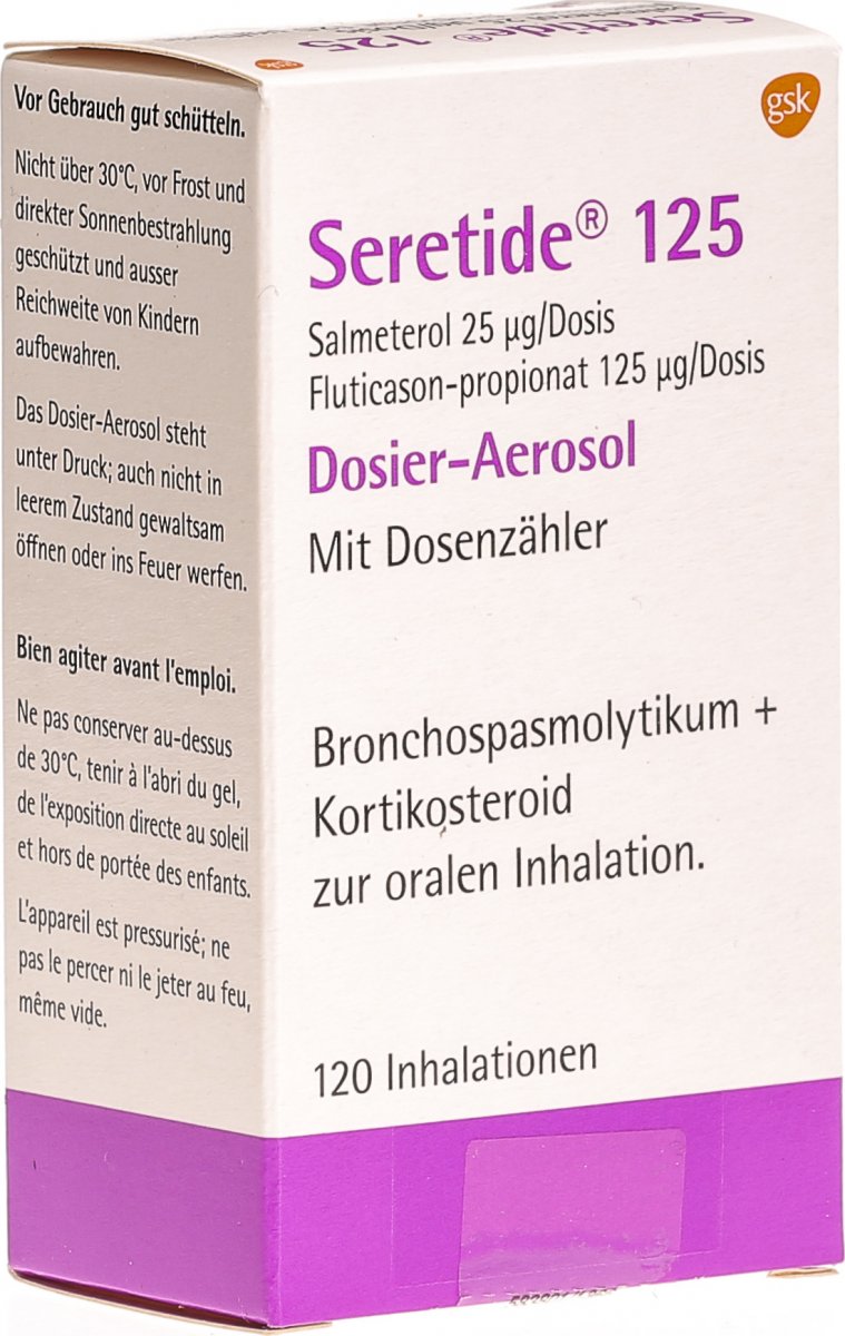 Seretide 125 Dosieraeros 120 Dos in der Adler Apotheke