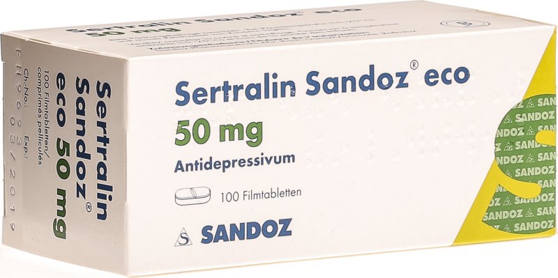 Sertralin Sandoz Eco Filmtabletten 50mg 100 Stück in der Adler Apotheke