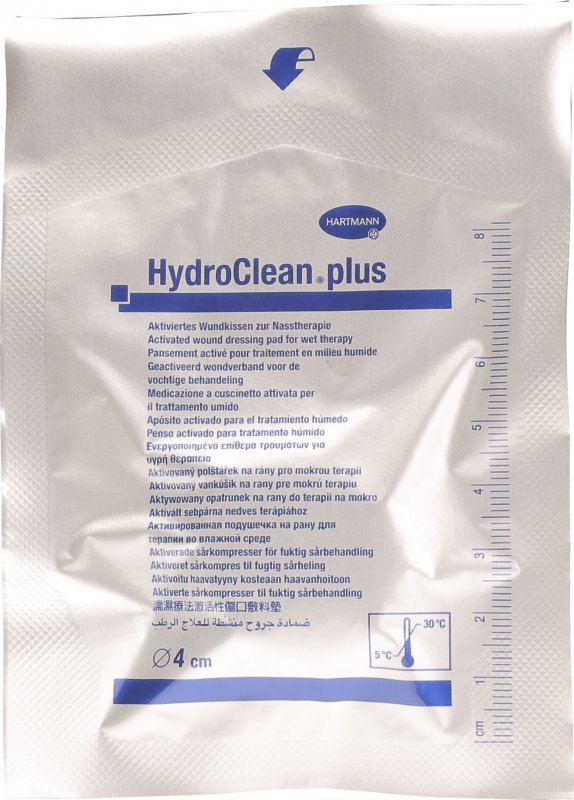 Hydroclean Plus Wundkissen 4cm Rund 10 Stück in der Adler Apotheke