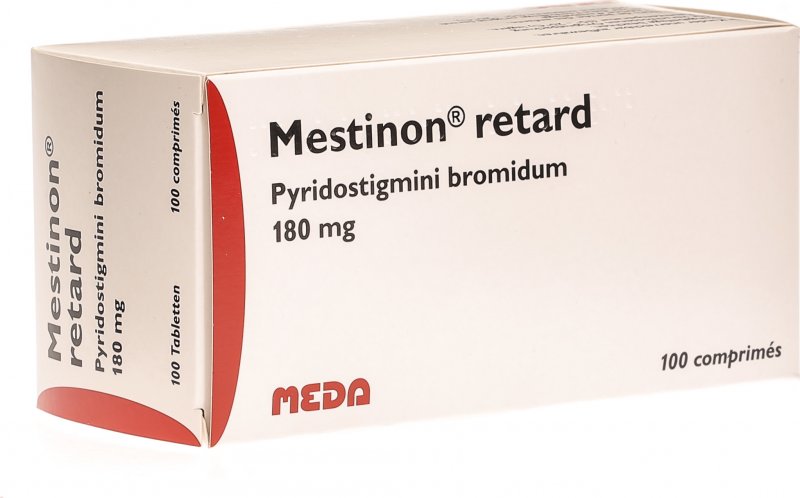 Mestinon Retard Tabletten 180mg Blister 100 Stück in der Adler Apotheke