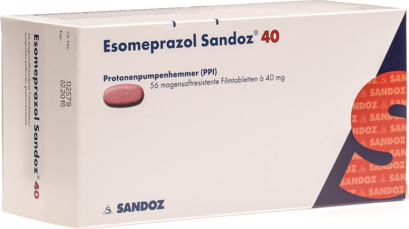 Esomeprazol Sandoz Filmtabletten 40mg 56 Stück in der Adler Apotheke