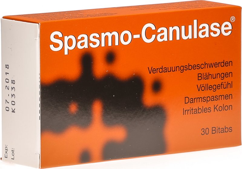 Spasmo-Canulase 30 Tabletten in der Adler Apotheke