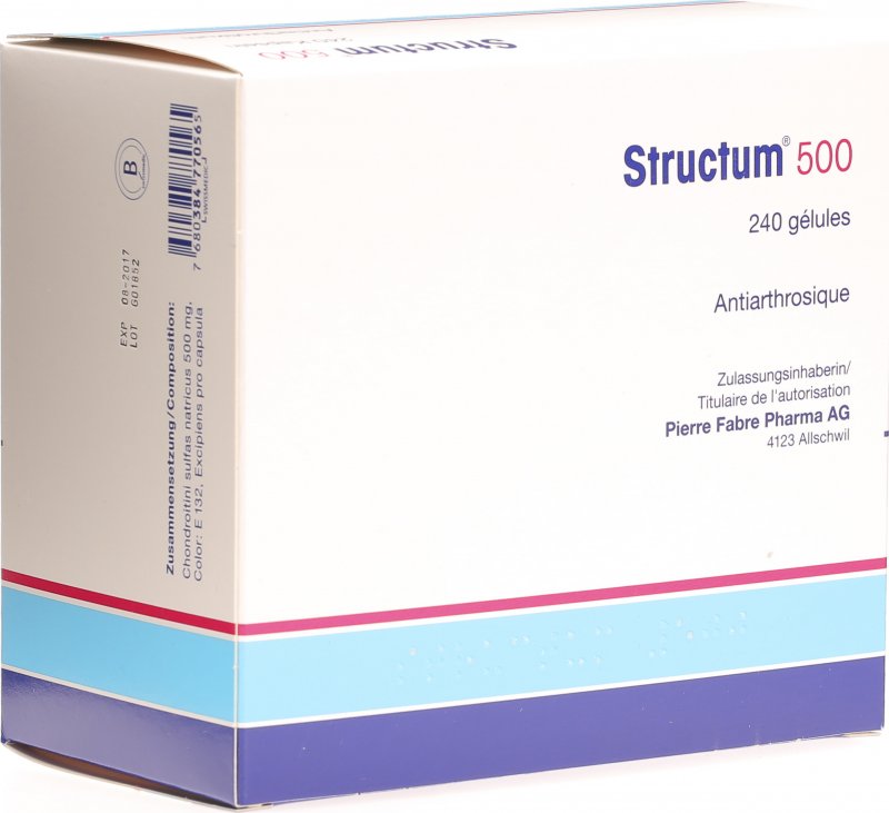Structum 500 Kapseln 500mg 240 Stück in der Adler Apotheke