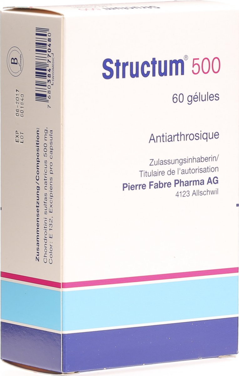 Structum 500 Kapseln 500mg 60 Stück in der Adler Apotheke