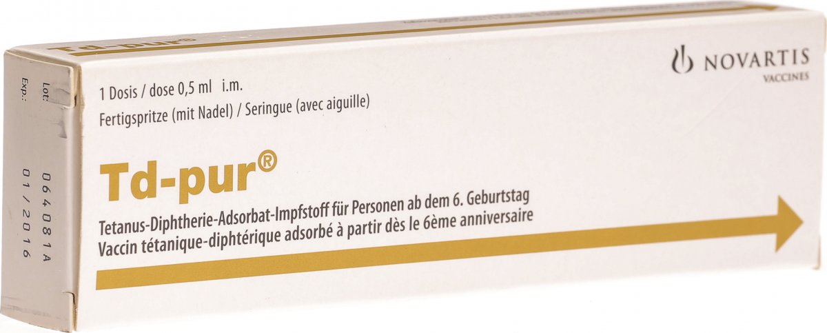 Td Pur Impfstoff M Nadel Fertigspritze 0.5ml in der Adler Apotheke