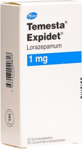 Temesta 1.0 Expidet Tabletten 1mg 50 Stück in der Adler Apotheke