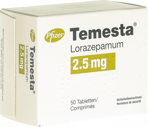 Temesta Tabletten 2.5mg 50 Stück in der Adler Apotheke