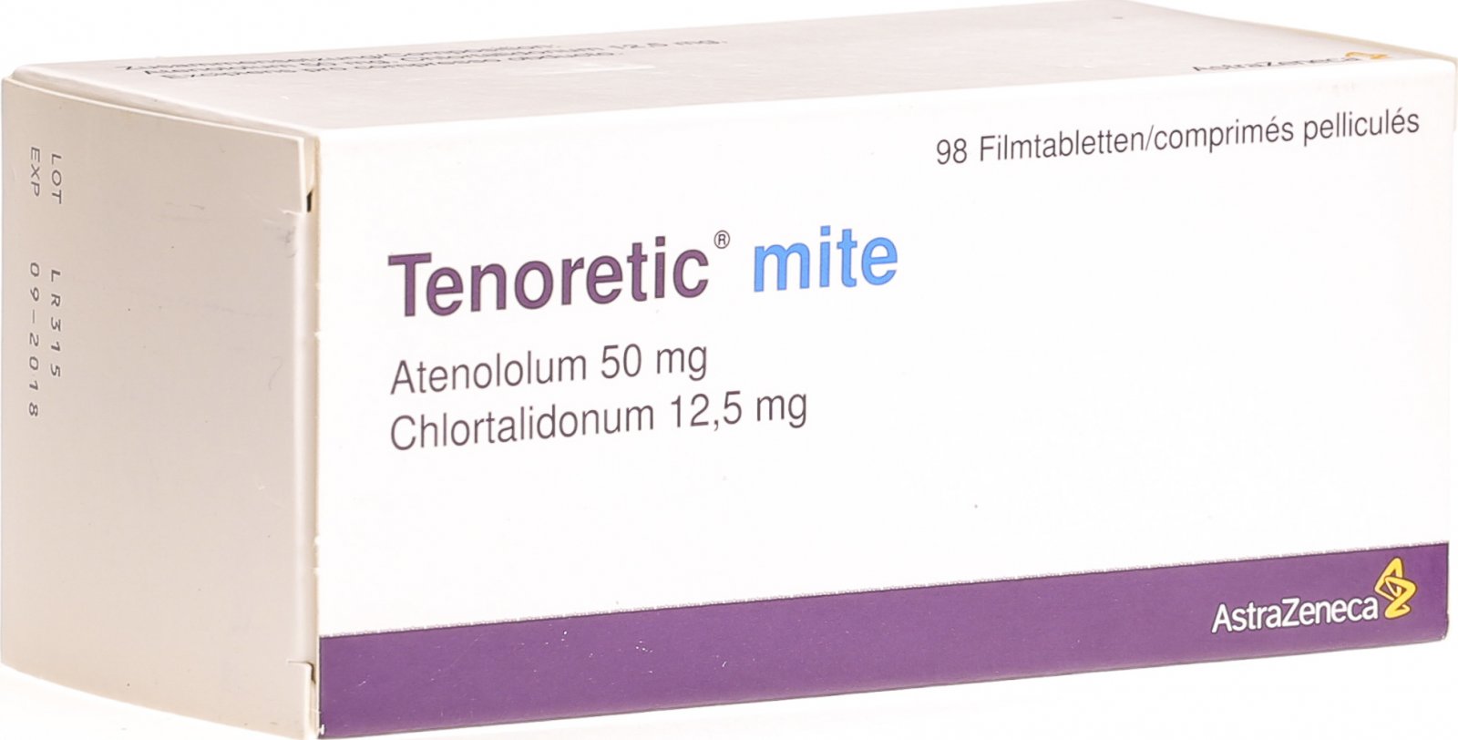 Tenoretic Mite Tabletten 50/12.5 98 Stück in der Adler Apotheke
