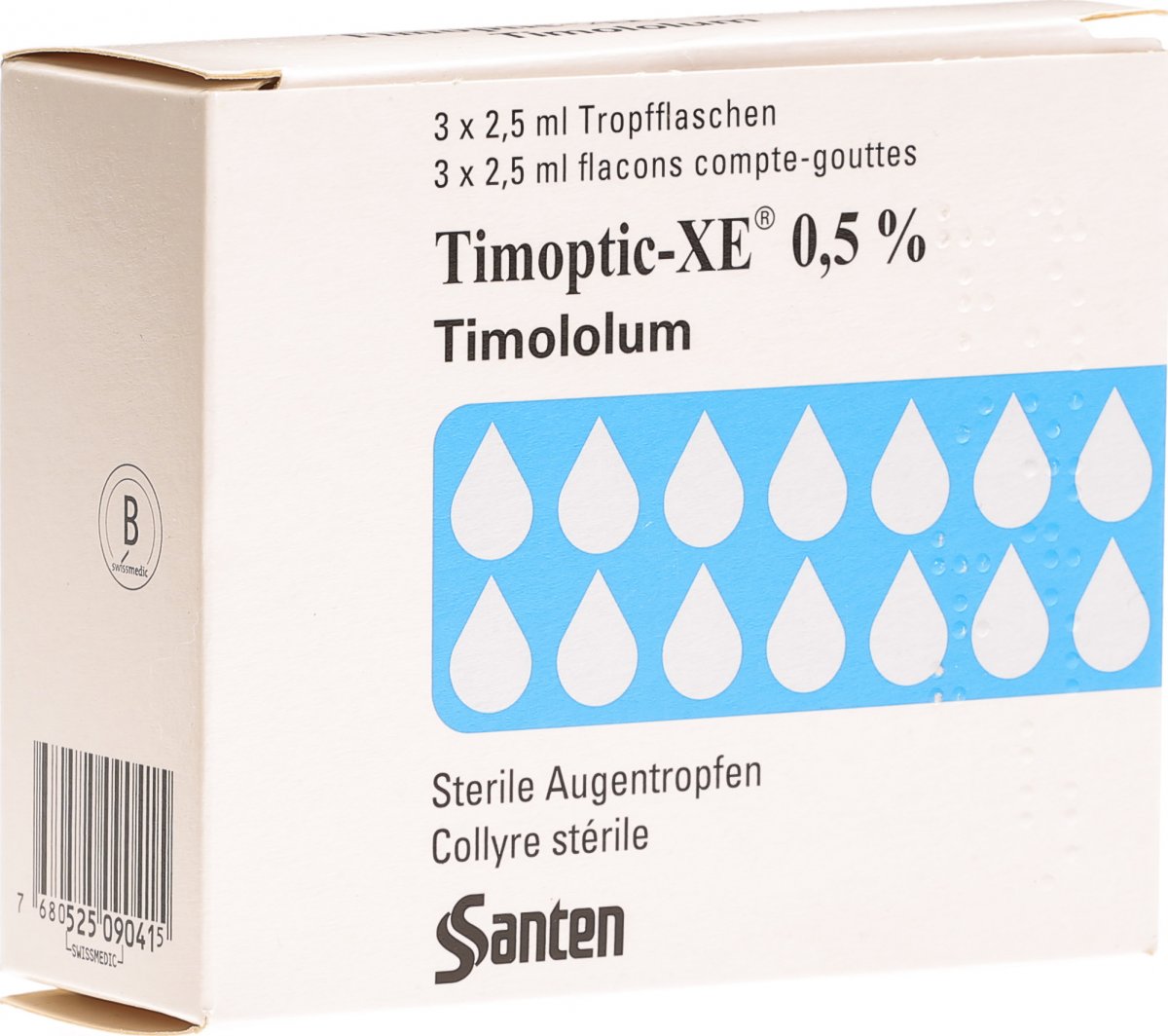 Timoptic XE Augentropfen 0.5% 3x 2.5ml in der Adler Apotheke