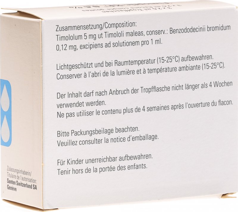 Timoptic XE Augentropfen 0.5% 3x 2.5ml in der Adler Apotheke