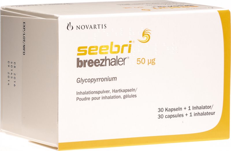 Seebri Breezhaler Inh Kapseln 50mcg 30 Stück in der Adler Apotheke