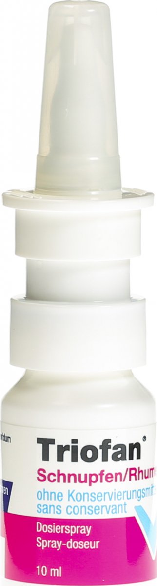 Triofan Schnupfen ohne Konservierungsmittel Spray Erwachsene/Kind 10ml ...
