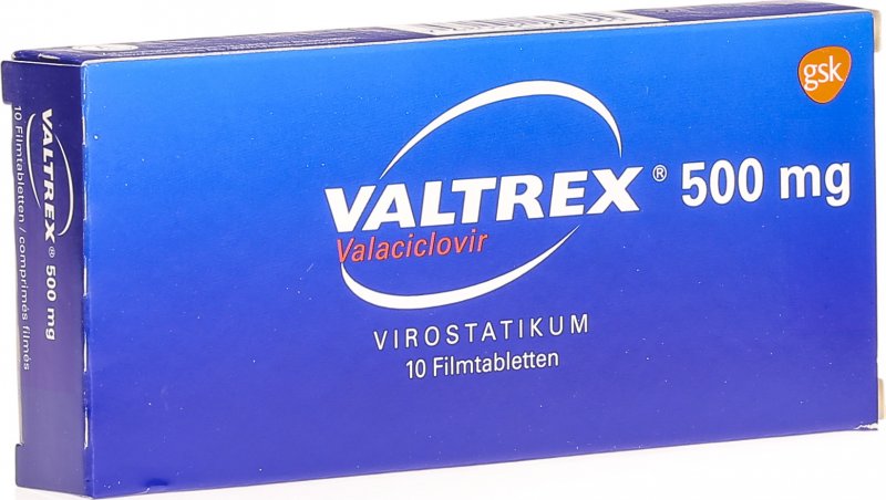 Valtrex Filmtabletten 500mg 10 Stück in der Adler Apotheke