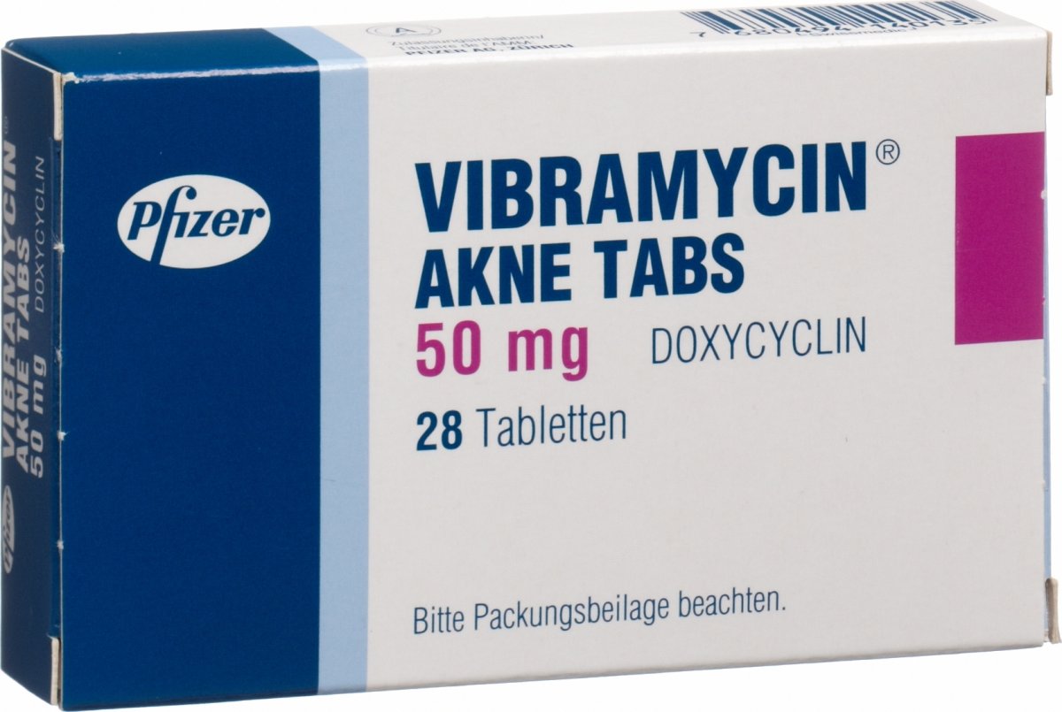 Vibramycin Akne 50mg 28 Tabletten in der Adler Apotheke