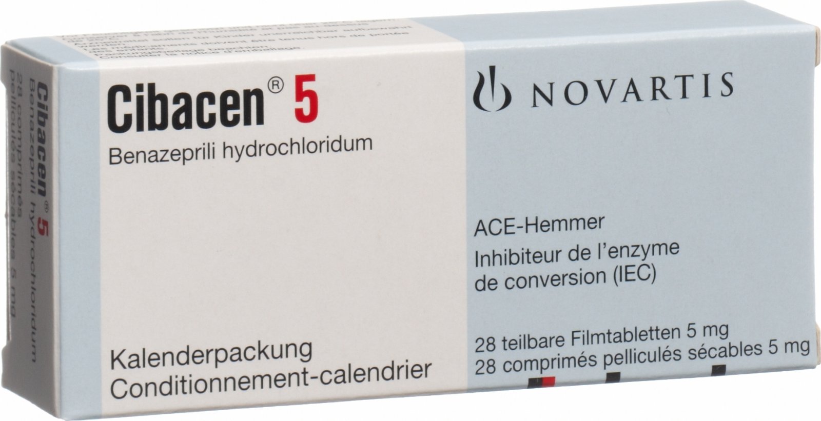 Cibacen Tabletten 5mg 28 Stück in der Adler Apotheke