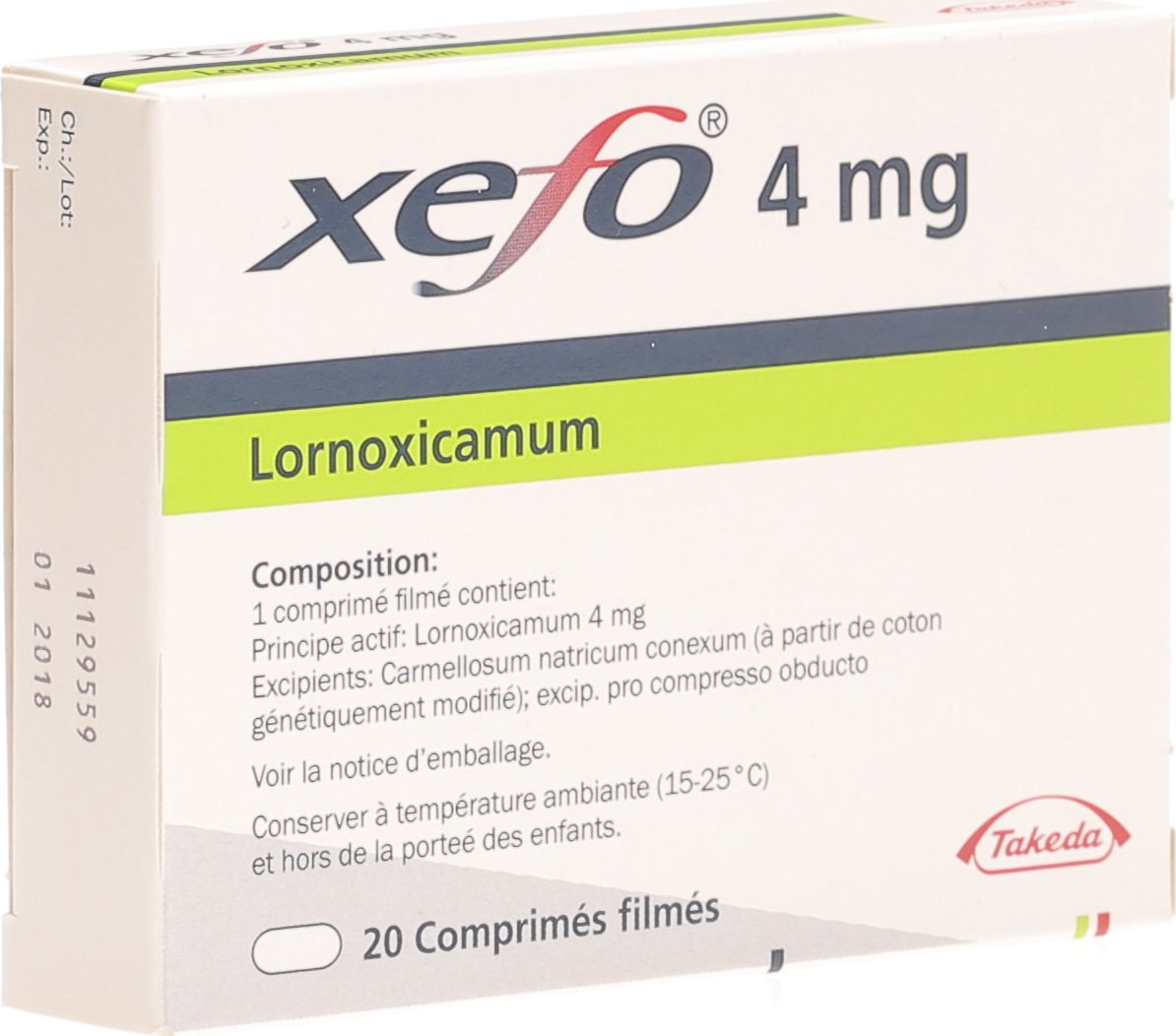 Xefo 4mg 20 Tabletten in der Adler Apotheke