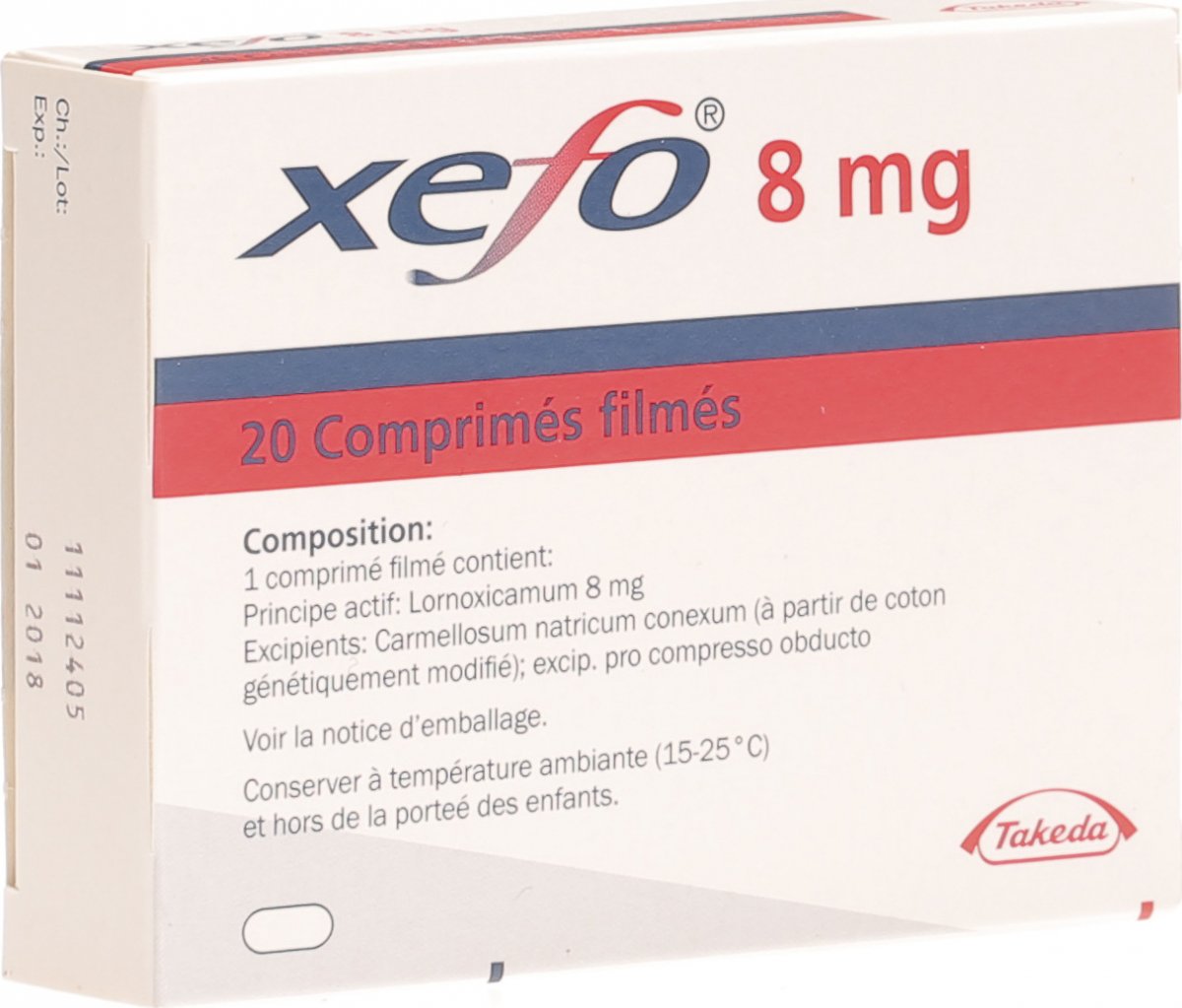 Xefo 8mg 20 Tabletten in der Adler Apotheke