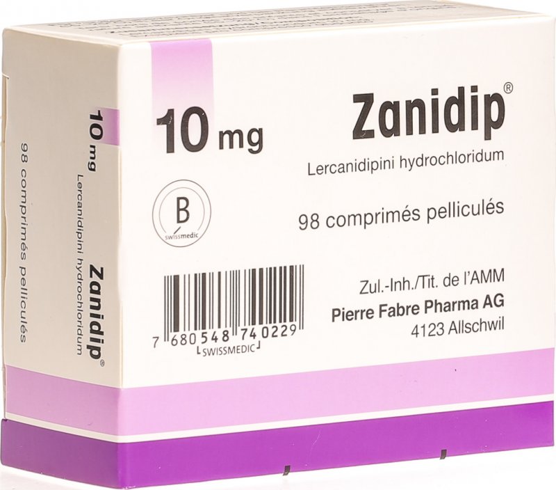 Zanidip 10mg 98 Filmtabletten in der Adler Apotheke