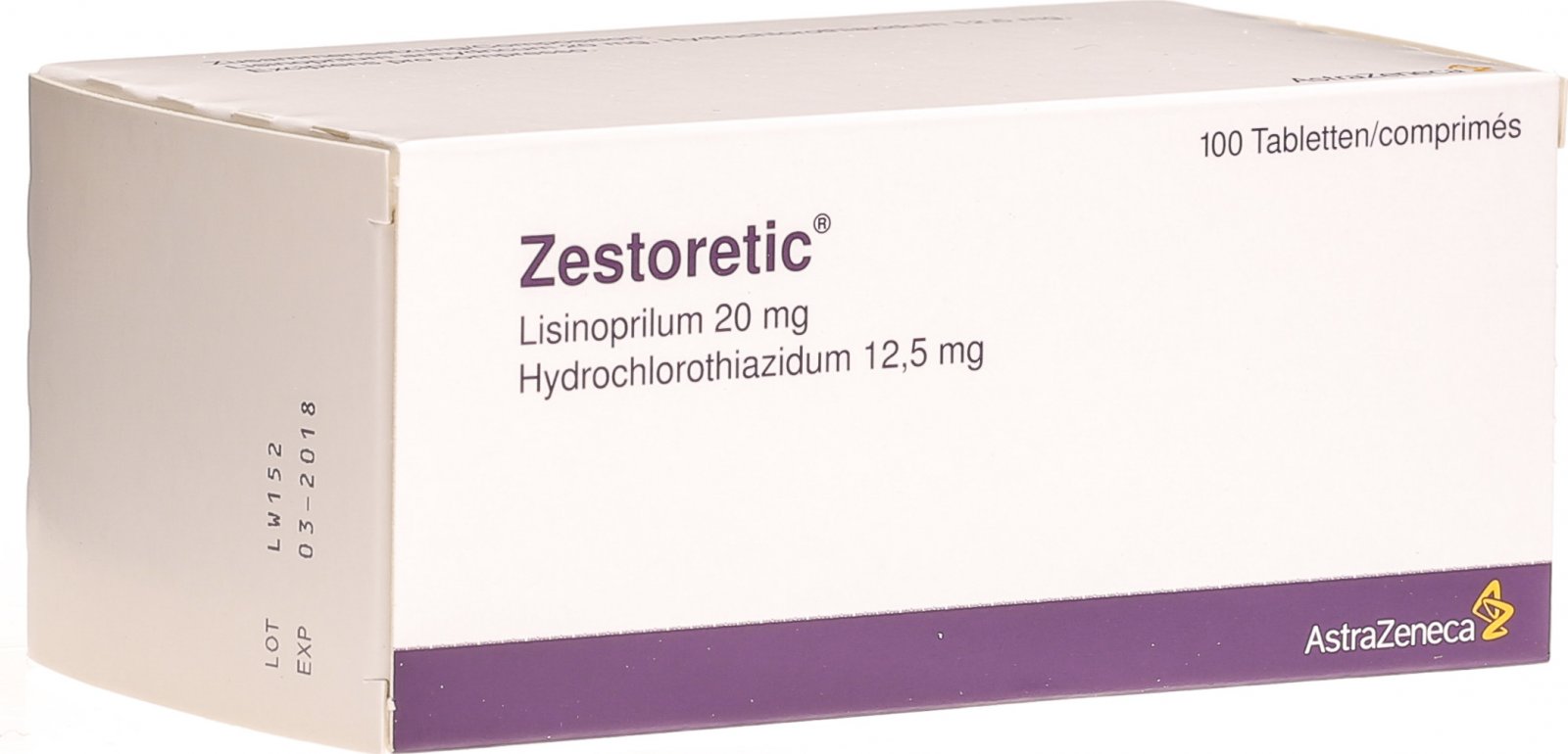 Zestoretic 20/12.5 100 Tabletten in der Adler Apotheke