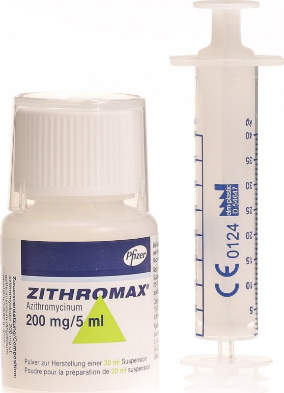 Zithromax 200mg/5ml 30ml Suspension in der Adler Apotheke