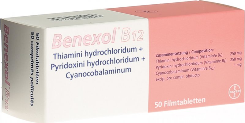 Benexol B 12 Tabletten 50 Stück in der Adler Apotheke