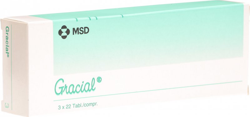 Gracial Tabletten 3x 22 Stück in der Adler Apotheke