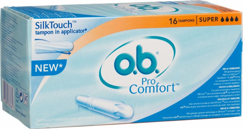 Ob Tampons Applikator Super Pro Comfort 16 Stück in der Adler Apotheke